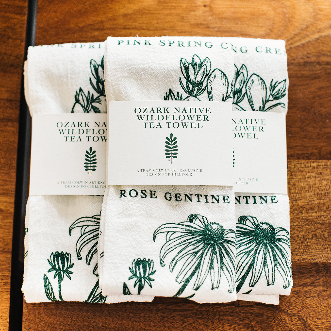 Ozark Native Wildflowers Tea towel – Hillfolk